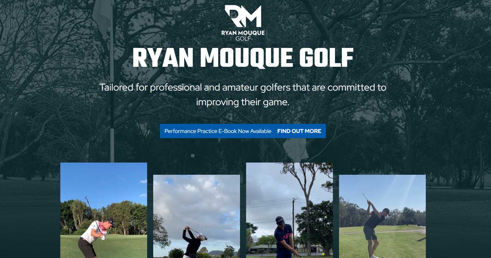Ryan Mouque - Australian PGA Member - Golf Coach